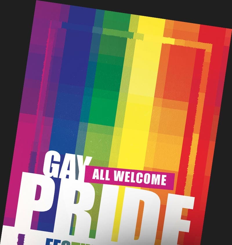 LGBT Flyer Templates For Photoshop FlyerHeroes