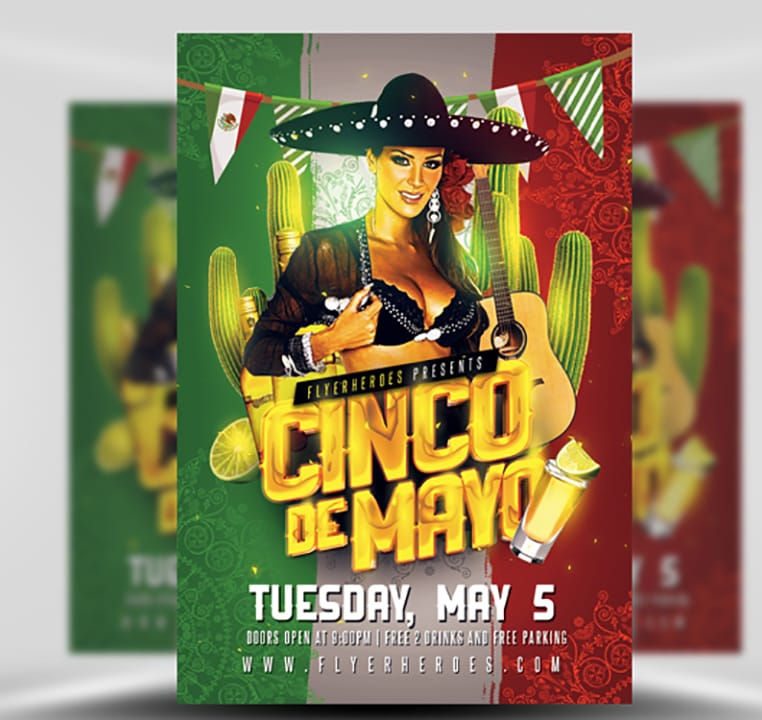 5 De Mayo Flyer Template