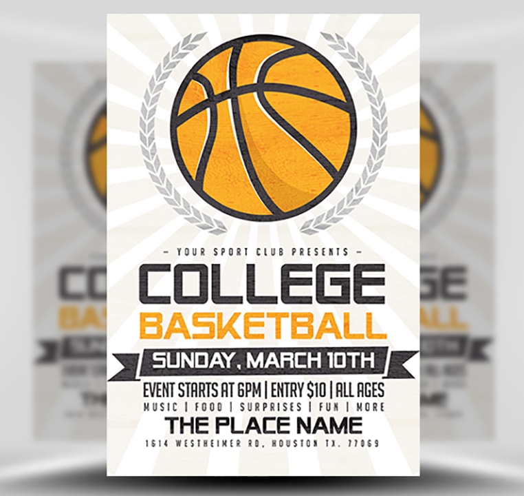 Basketball Flyer Template Ubicaciondepersonas cdmx gob mx