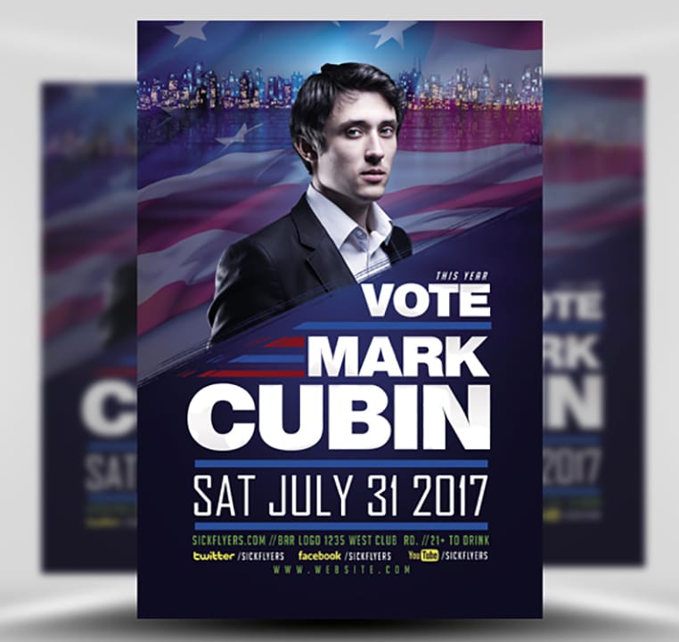 Political Flyer Template FlyerHeroes