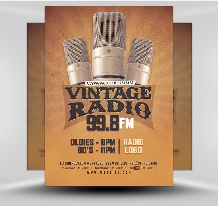 Radio Flyer Template FlyerHeroes Radio Flyer Template FlyerHeroes