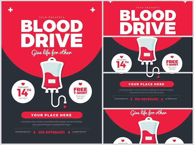 Blood Drive V3 FlyerHeroes