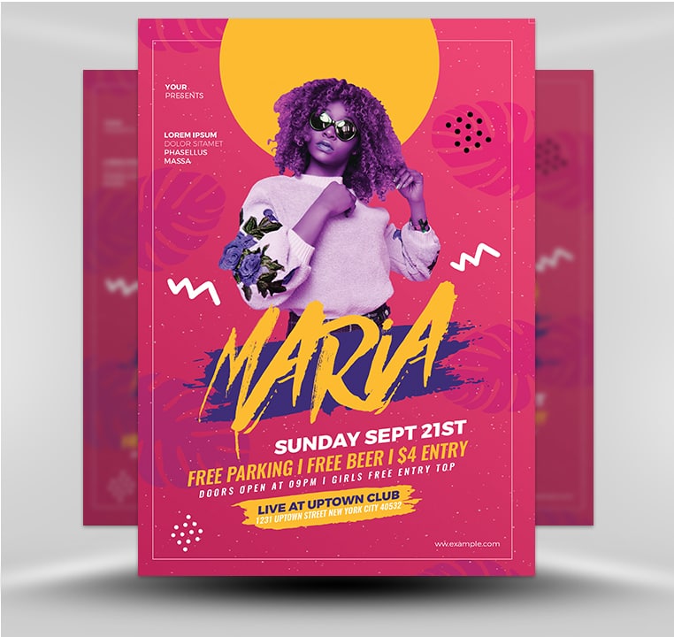 Club Flyer 03 FlyerHeroes