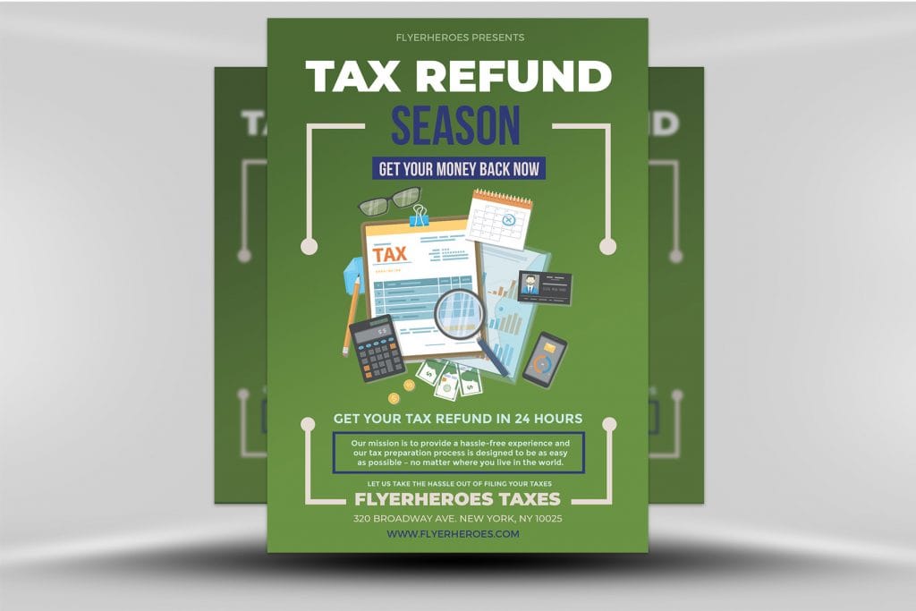 Income Tax Flyer 3 - FlyerHeroes