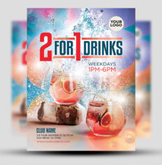 Bar Flyer Templates Archives - FlyerHeroes