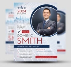 Political Campaign Flyer 1 - FlyerHeroes